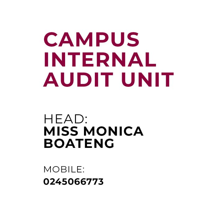Internal Audit Unit – AAMUSTED-MAMPONG