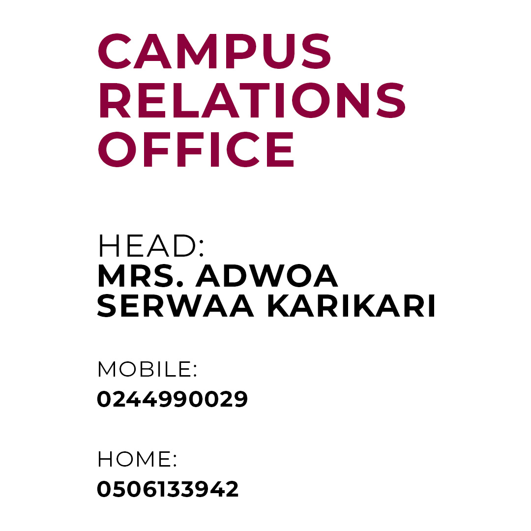 Campus Relations Office – AAMUSTED-MAMPONG