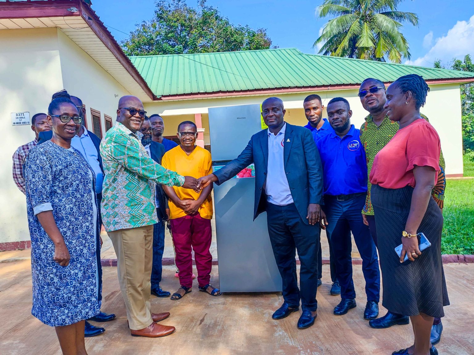 Donation of Refrigerator to the AMMUSTED Mampong Campus Clinic ...