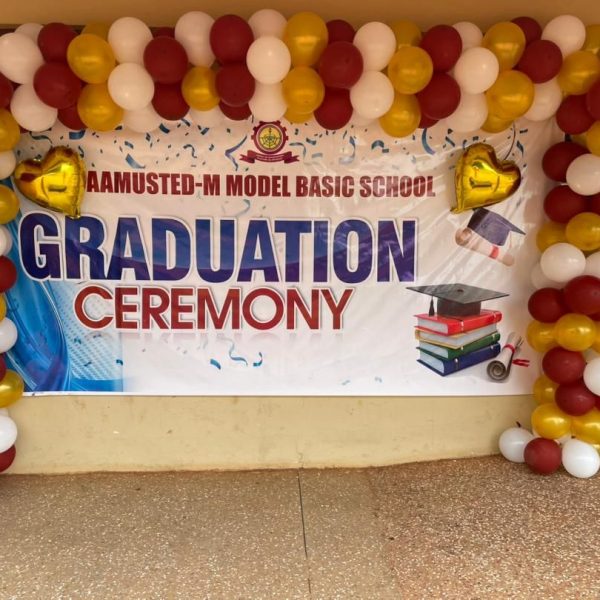 AAMUSTED-M Model Basic School held its maiden graduation Ceremony – AAMUSTED-MAMPONG